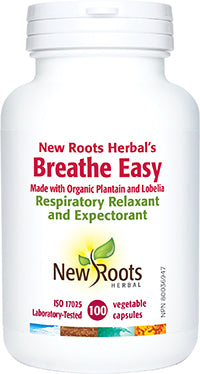 New Roots Herbal's Breathe Easy 100 Vegetarian Capsules — Inside U