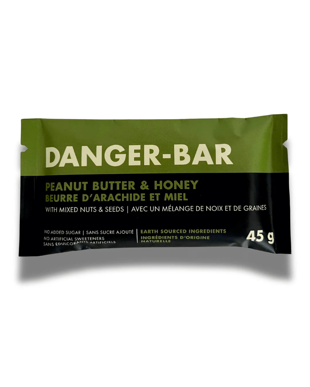 Danger-Bar Peanut Butter & Honey Nutrition Bar 45g — Inside U