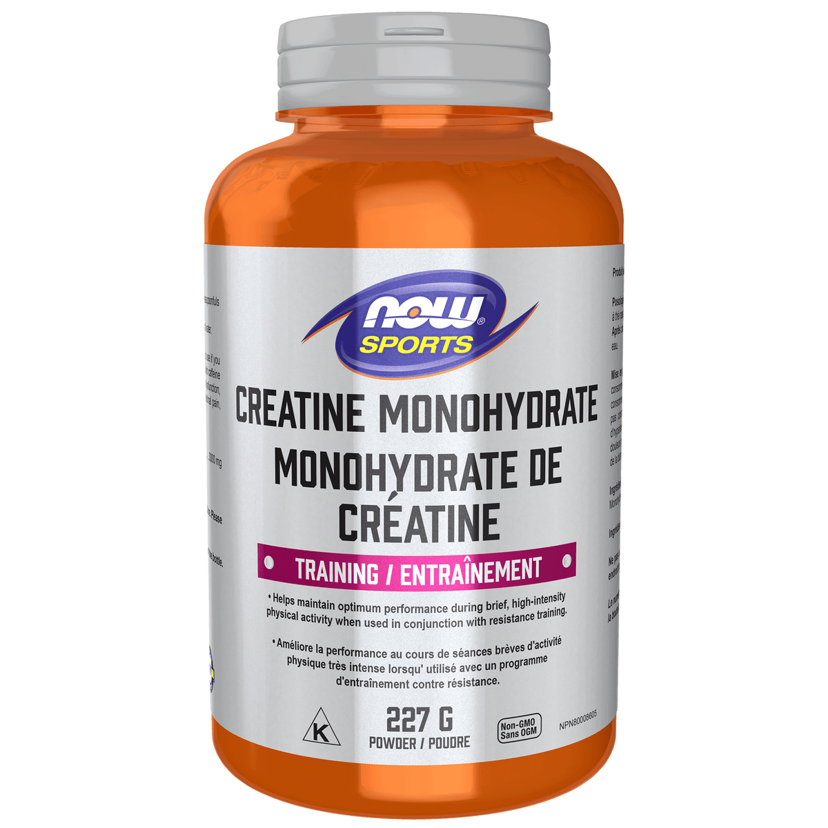 NOW Creatine Monohydrate Pure Powder 227g — Inside U