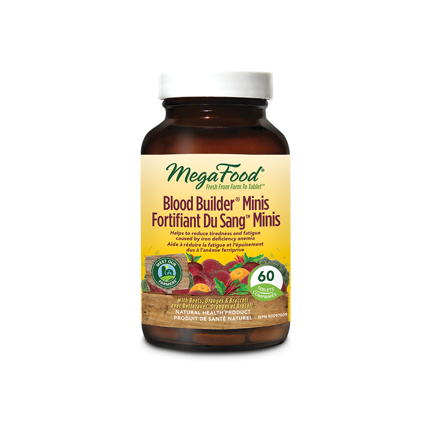 MegaFood Blood Builder Minis 60 Tablets — Inside U