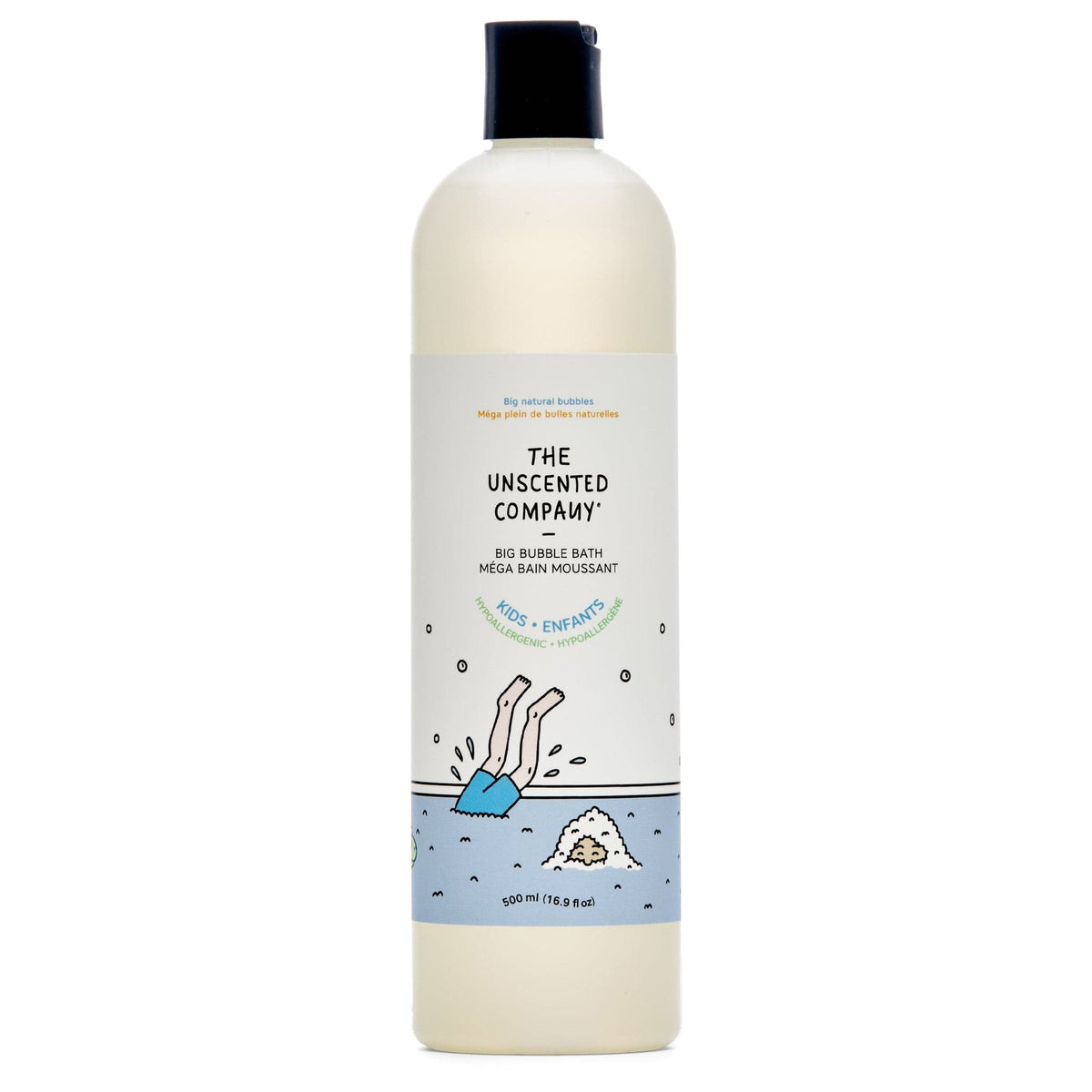 The Unscented Company Big Bubble Bath 500ml — Inside U