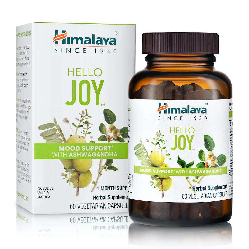 Himalaya Hello Joy 60 Vegetarian Capsules — Inside U