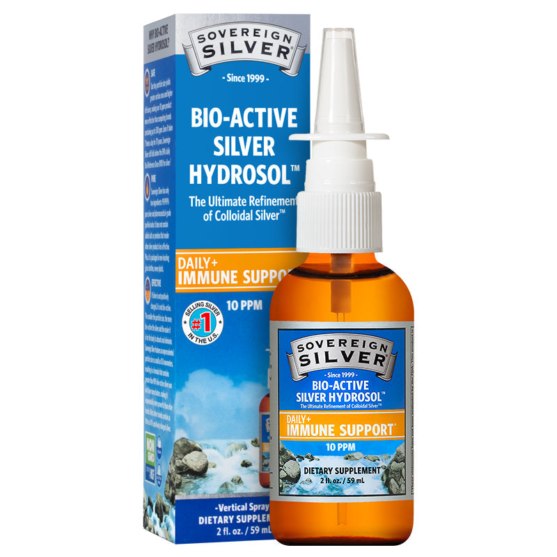 Sovereign Colloidal Silver Vertical Spray Top 59ml — Inside U
