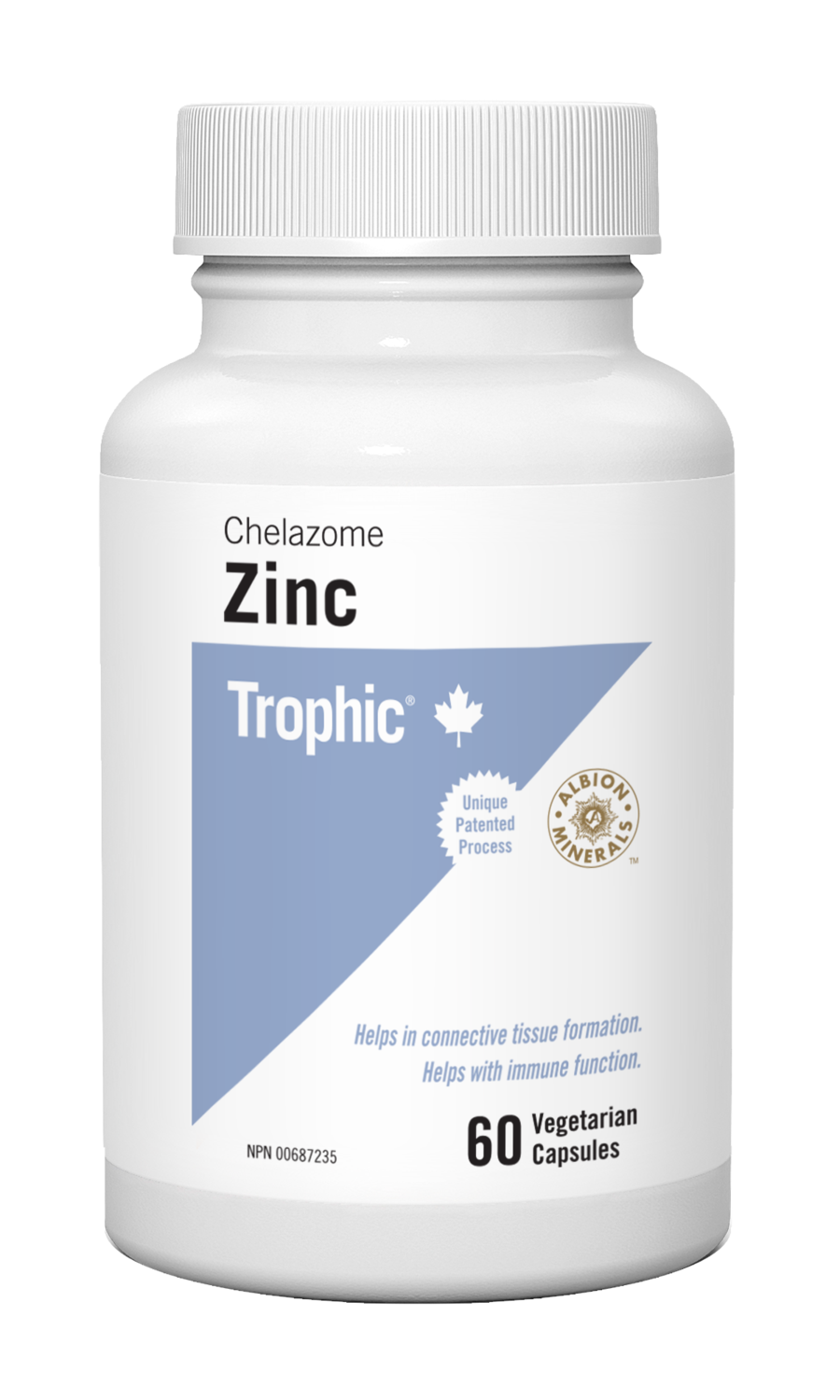 Trophic Zinc 30mg 60 Capsules — Inside U