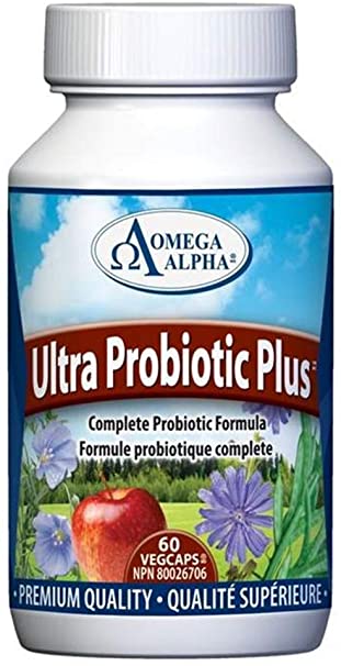 Omega Alpha Ultra Probiotic Plus 60 Vegetarian Capsules — Inside U