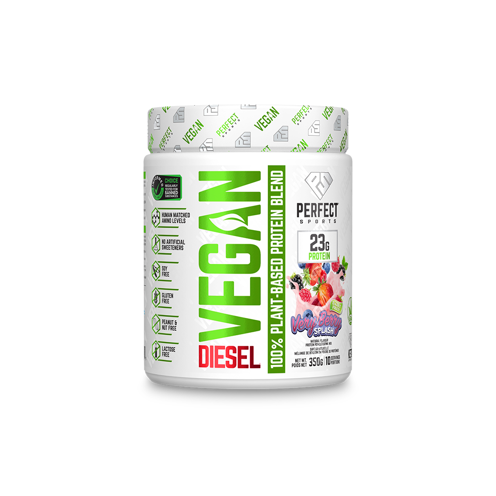 Perfect Sports Diesel Vegan Protein Very Berry Splash 350g — Inside U