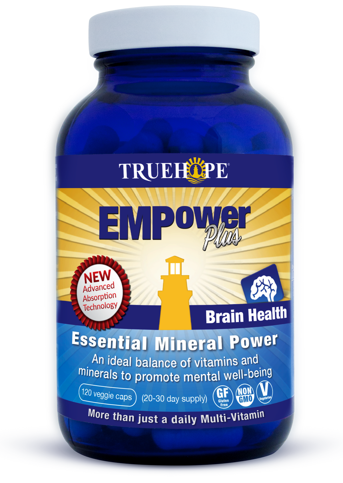 TrueHope EMPower Plus 120 Veggie Caps — Inside U