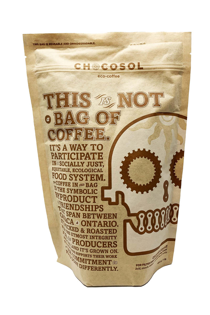 ChocoSol Eco-Coffee Oaxaca Profundo Ground 340g — Inside U