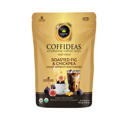 Ecoideas Coffideas Gold Roasted Fig & Chickpea Coffee Alternative 150g ...