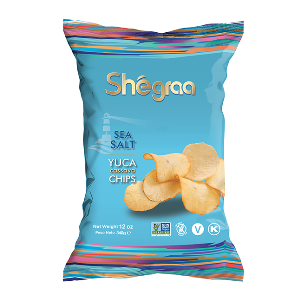Shegraa Sea Salt Yuca Cassava Chips 340g — Inside U