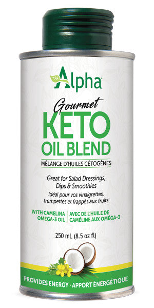 Alpha Gourmet Keto Oil Blend (with Camelina) 250ml Tin — Inside U